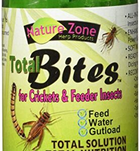 Nature Zone SNZ54511 Feeder Insects Total Bites Soft Moist Food with Spirulina, 9-Ounce