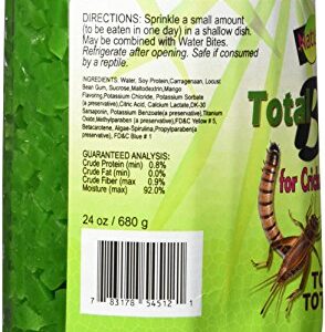 Nature Zone Total Bites for Crickets & Feeder Insects, Soft Moist Food, 24-Ounce