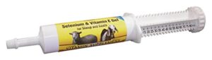 durvet 001-0319 sheep & goat selenium vitamin e gel, 80ml