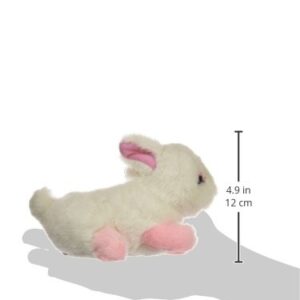 Multipet Look Who's Talking Plush Talking Rabbit Dog Toy, 6-Inch, Medium Breeds