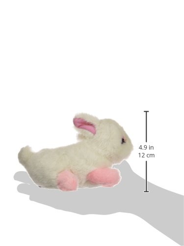 Multipet Look Who's Talking Plush Talking Rabbit Dog Toy, 6-Inch, Medium Breeds