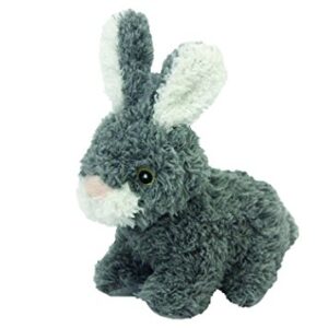 Multipet Look Who's Talking Plush Talking Rabbit Dog Toy, 6-Inch, Medium Breeds