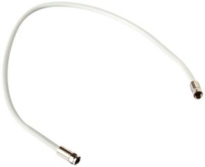 wilson electronics 2 ft. white rg6 low loss coax cable (f-male to f-male)