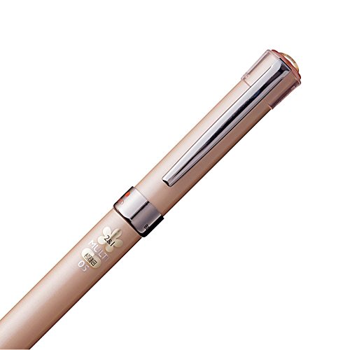 1 X Uni-Ball Jetstream FSeries 2 Color 0.5 mm Ballpoint Multi Pen 0.5 mm Pencil - Silky Gold Body