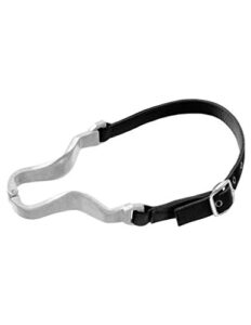 jt aluminum hinge cribbing collar w/nylon strap brn