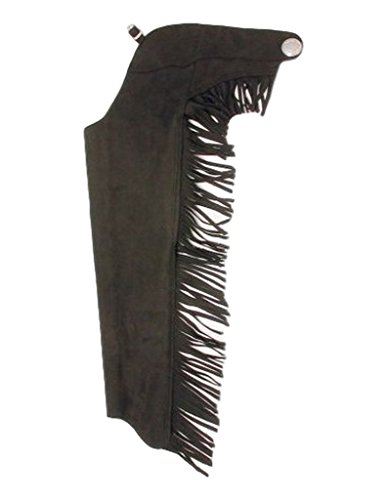 Tough-1 Synthetic Suede Youth Western Show Chaps M