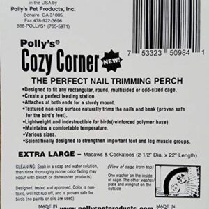 Polly's Cozy Corner Bird Perch, X-Large