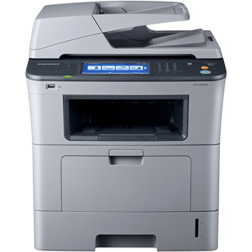 Samsung SCX5935FN - Multifunction Printer, 1200 dpi, 19-3/5x18x21-1/2, Gray