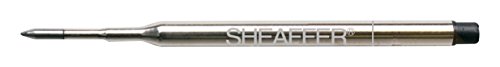 Sheaffer Ballpoint Refill"K" Style - Black Medium - Blister Card