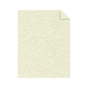 Astrobrights Specialty Parchment Cardstock, 8.5" x 11", 65 lb/176 gsm, Natural (Ivory), 100 Sheets (27427-01)