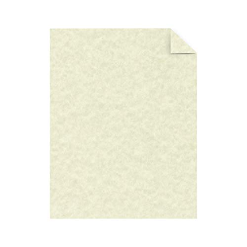 Astrobrights Specialty Parchment Cardstock, 8.5" x 11", 65 lb/176 gsm, Natural (Ivory), 100 Sheets (27427-01)