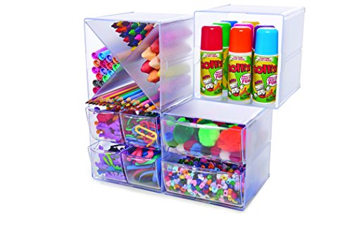 Deflecto Stackable Cube Organizer 6" x 6" x 7.5"