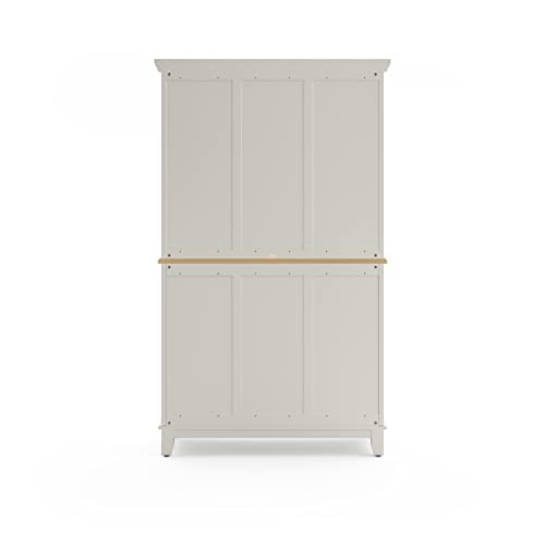 Homestyles sideboards-buffets-credenzas, Server with Hutch, Off White