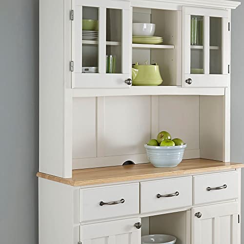 Homestyles sideboards-buffets-credenzas, Server with Hutch, Off White