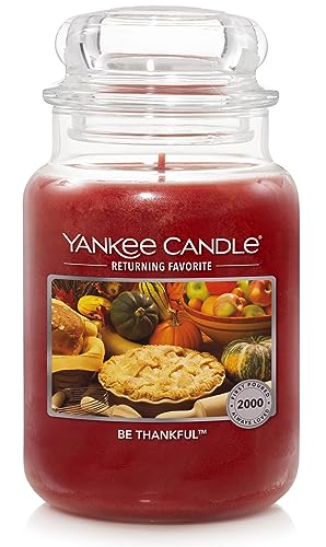 Be Thankful - 22 Oz Large Jar Yankee Candle