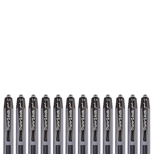 Paper Mate Gel Pens, Bold (1.0mm), Black, 12 Count