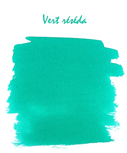 J. Herbin Fountain Pen Ink - 30 ml Bottled - Vert Reseda