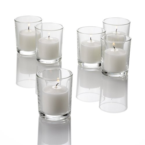 Richland® Votive Candles White Unscented 10 Hour Burn Set of 144