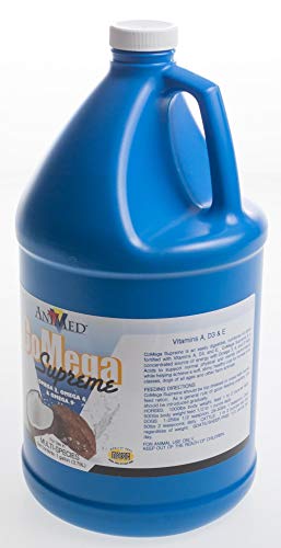 AniMed CoMega Supreme, 1 Gallon, Balanced Essential Fatty Acid Coat Supplement for Horses