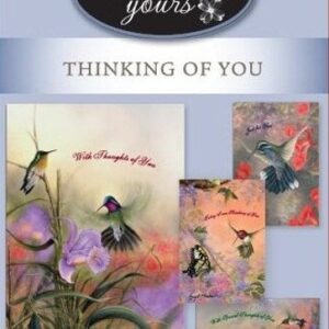 Gracefully Yours Thinking of You Simpler Times Greeting Cards featuring Larry Martin, 12, 4 designs/3 each with Scripture Message