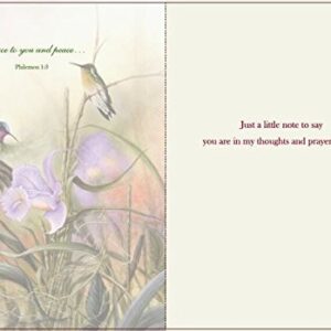 Gracefully Yours Thinking of You Simpler Times Greeting Cards featuring Larry Martin, 12, 4 designs/3 each with Scripture Message