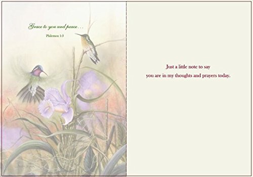 Gracefully Yours Thinking of You Simpler Times Greeting Cards featuring Larry Martin, 12, 4 designs/3 each with Scripture Message