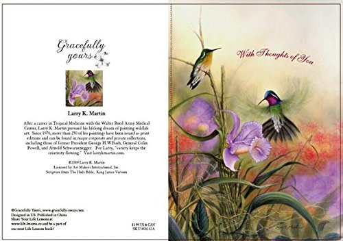 Gracefully Yours Thinking of You Simpler Times Greeting Cards featuring Larry Martin, 12, 4 designs/3 each with Scripture Message