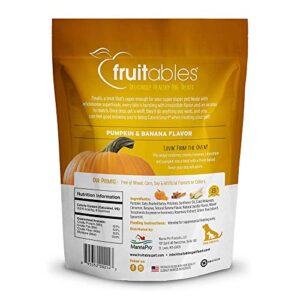 Fruitables Dog Treats Pumpkin & Banana Flavor, 7 oz