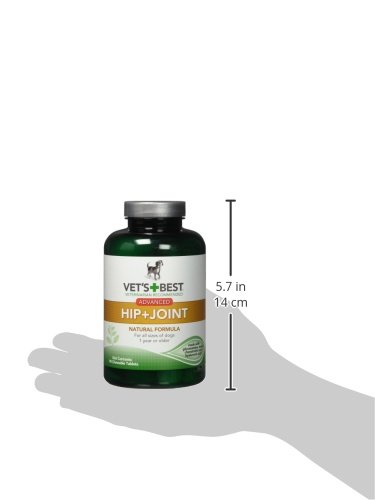 Vet's Best Advanced Hip & Joint Dog Supplements, 90 Chewable Tablets