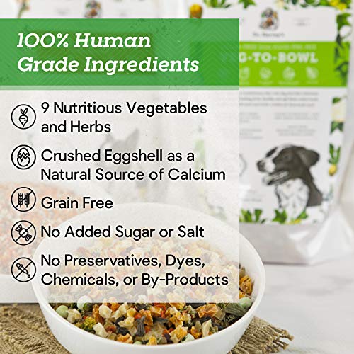 Dr. Harvey’s Veg-to-Bowl Pre-Mix Dog Food, Grain Free for a Whole Food Diet (5 pounds)