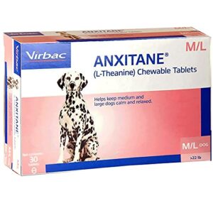 anxitane m & l (l-theanine) chewable tablets, 30 count