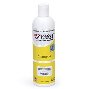 zymox enzymatic shampoo for dogs and cats, 12oz