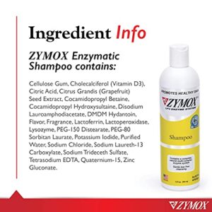 Zymox Enzymatic Shampoo for Dogs and Cats, 12oz