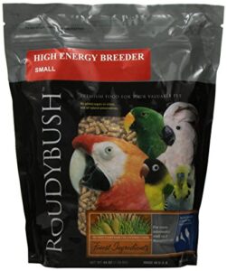 roudybush high energy breeder bird food, small, 44-ounce