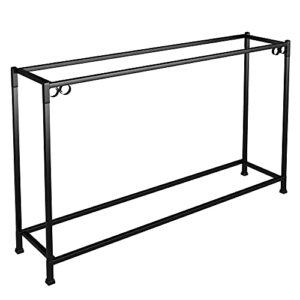 titaneze 55 gallon double aquarium stand (2 stands in 1), fish tank stand, bird cage stand, 50.5" w x 32" h x 13" d