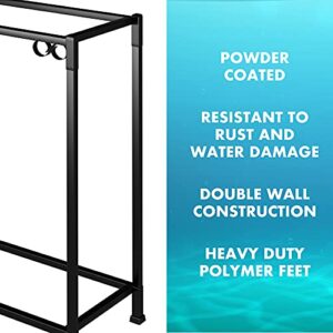 TitanEze 55 Gallon Double Aquarium Stand (2 Stands in 1), Fish Tank Stand, Bird Cage Stand, 50.5" W x 32" H x 13" D