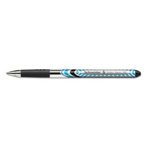 Schneider 151201 Ballpoint Slider Pen, Stick, ExtraBold, Black, 10 per Box (STW151201)