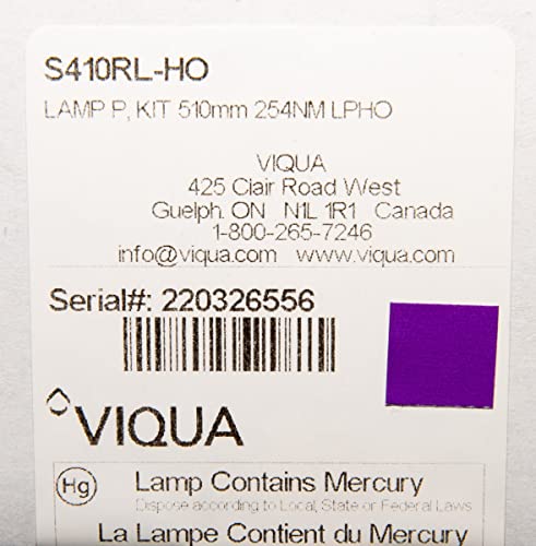 VIQUA S410RL-HO VIQUA Replacement UV Lamp for VIQUA VH410 system