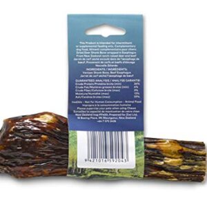 ZIWI Venison Deer Shank – Dog Bone Chew – All Natural, Air-Dried, 2 in 1 Bone Treat Wrapped in Beef Esophagus (Half Shank)