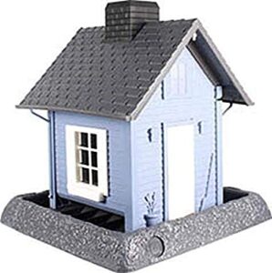 north states industries birdfeeder cottage blue 4