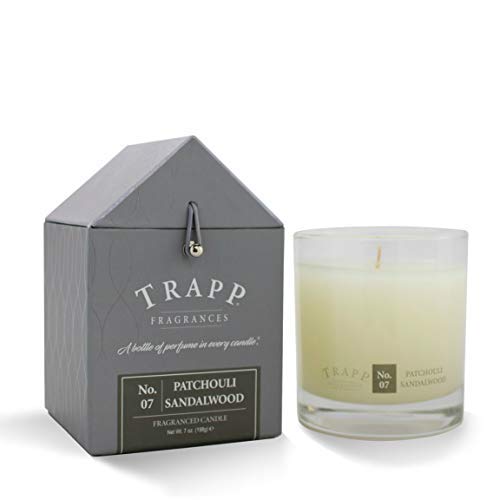 Trapp Signature Home Collection No. 7 Patchouli Sandalwood Poured Scented Candle, 7 Ounce