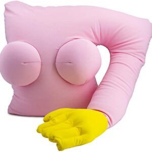 The Original Girlfriend Pillow – Cute and Fun Wife, Companion or Cuddle Buddy – Body Pillow with Benefits – Funny Unique Gag Gift Idea – Body Pillow, Pink