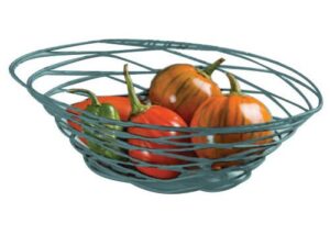 american metalcraft fruc16 baskets, 9.125" length x 5.75" width, silver