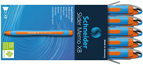 Schneider Slider Memo Orange Ballpoint Pen