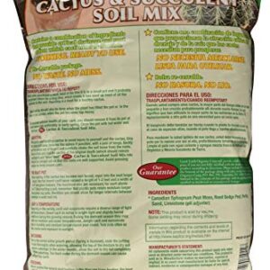 Hoffman 10410 Organic Cactus and Succulent Soil Mix, 10 Quarts