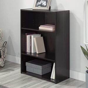 Sauder Beginnings 3-Shelf Bookcase, Cinnamon Cherry finish