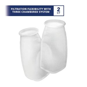 Aqueon ProFlex Modular Sump Filtration Replacement Filter Bags 2 Pack 2 Pack