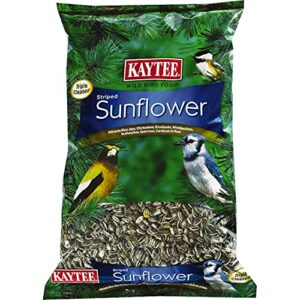 kaytee striped sunflower wild bird food 5 pounds