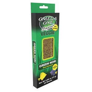 omega one seaweed, green, 24 sheets, 0.8 oz