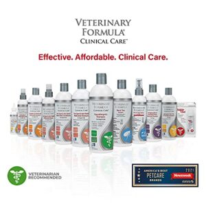 Veterinary Formula Clinical Care Hypoallergenic Shampoo for Dogs and Cats, 16 oz – No Harsh Ingredients – Fragrance-Free Pet Shampoo for Allergies and Sensitive Skin, Promotes Healthy Skin and Coat